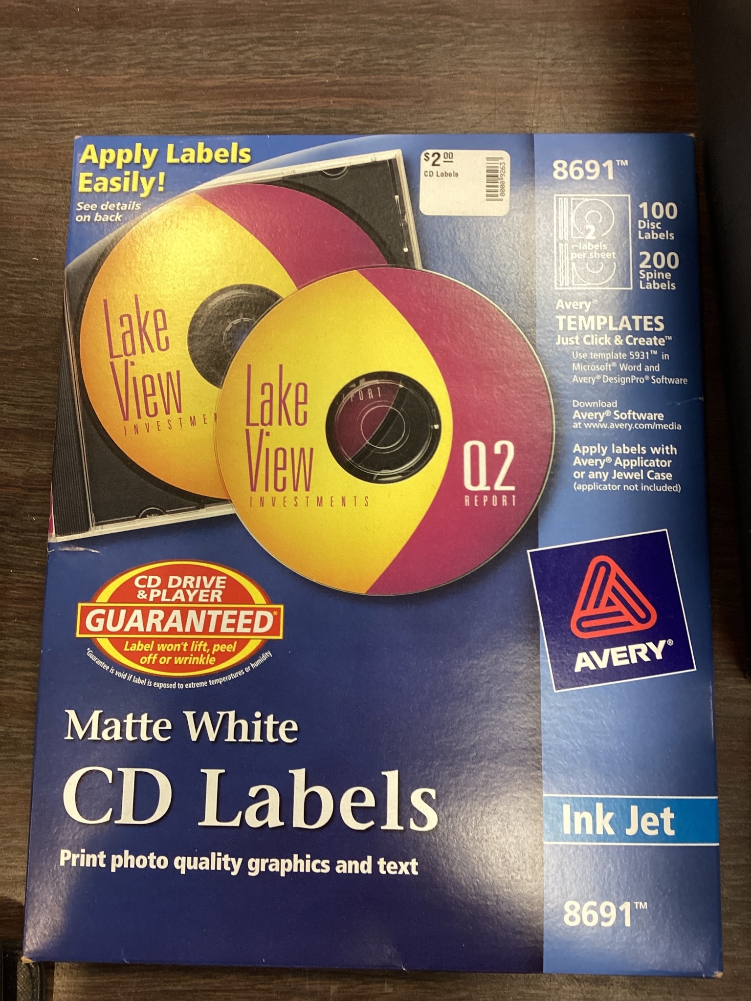 CD Labels GVSU Surplus Store