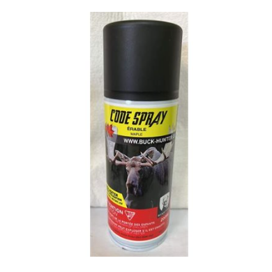 Code Spray Orignal Érable 200ml - Zone Chasse et Pêche / Ecotone Val-d'Or