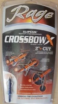 Rage Crossbowx 100Gr - Zone Chasse et Pêche / Ecotone Val-d'Or