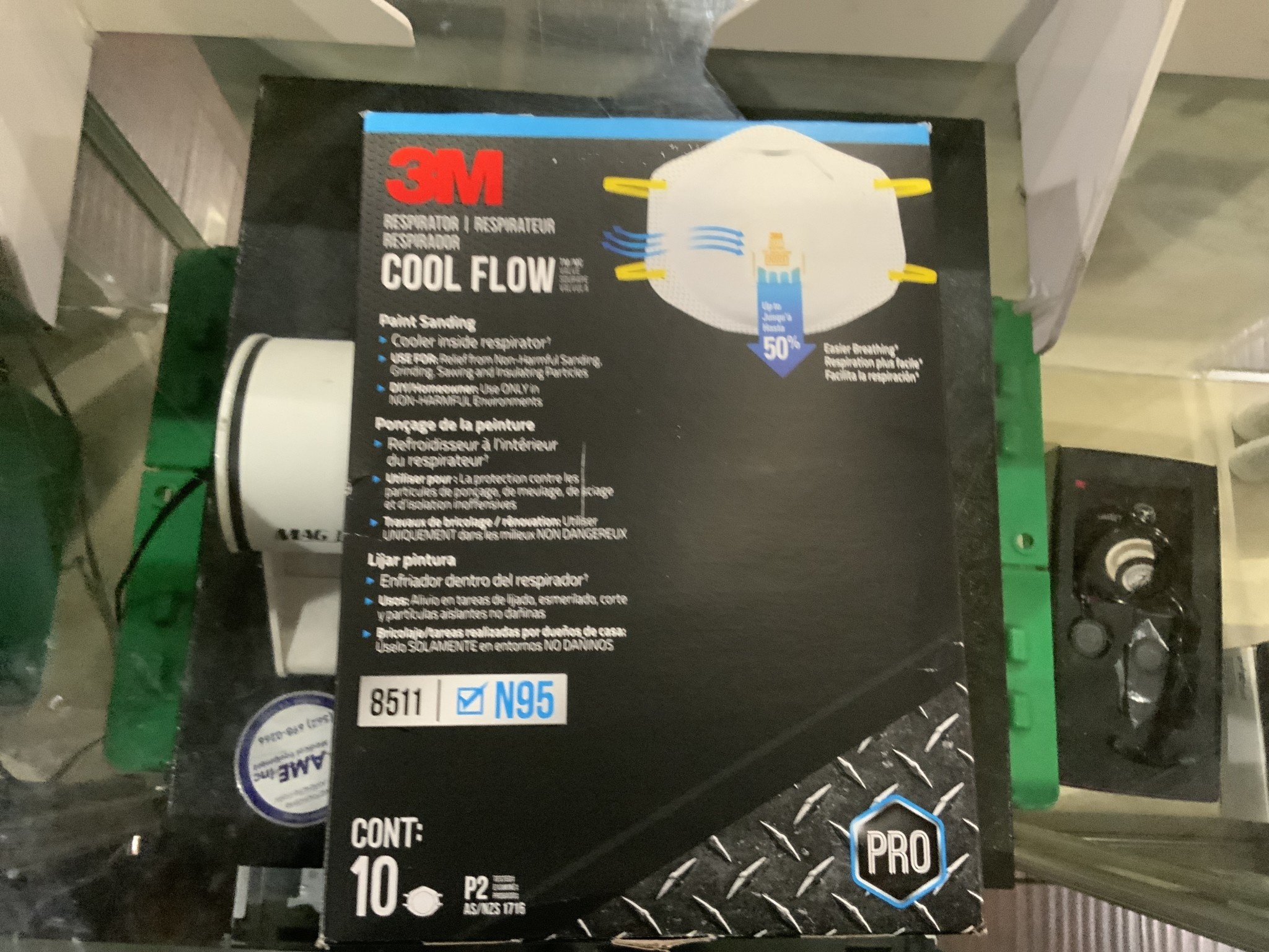 3M 3M Cool Flow Mask 10/BX - AME4Retail