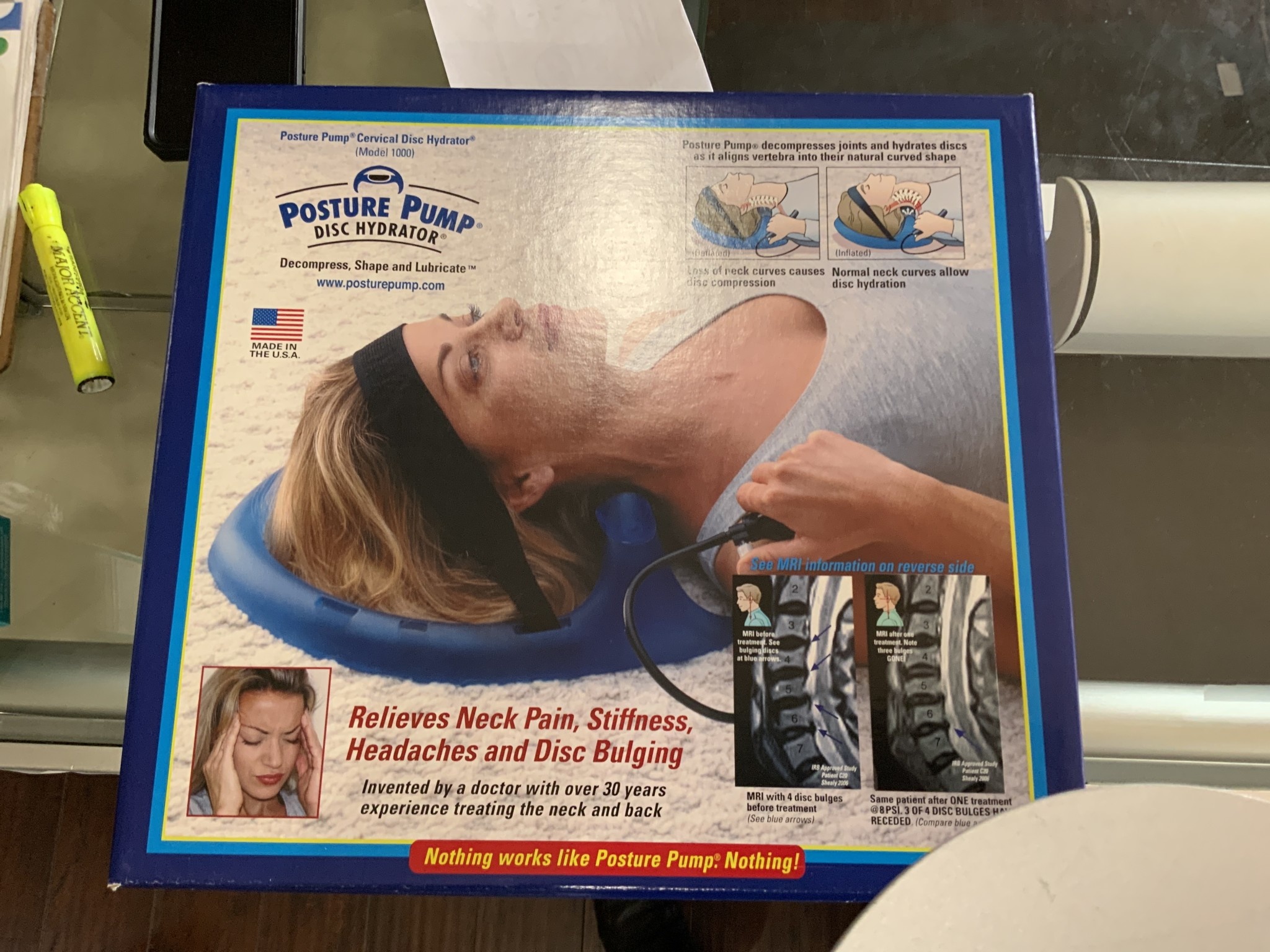 posture Pump Posture Pump Cervical Disc Hydrator (Model 1000) - AME4Retail