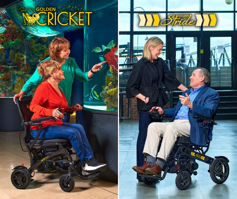 Golden Technologies Cricket Carbon Fiber Foldable Power Chair - AME4Retail