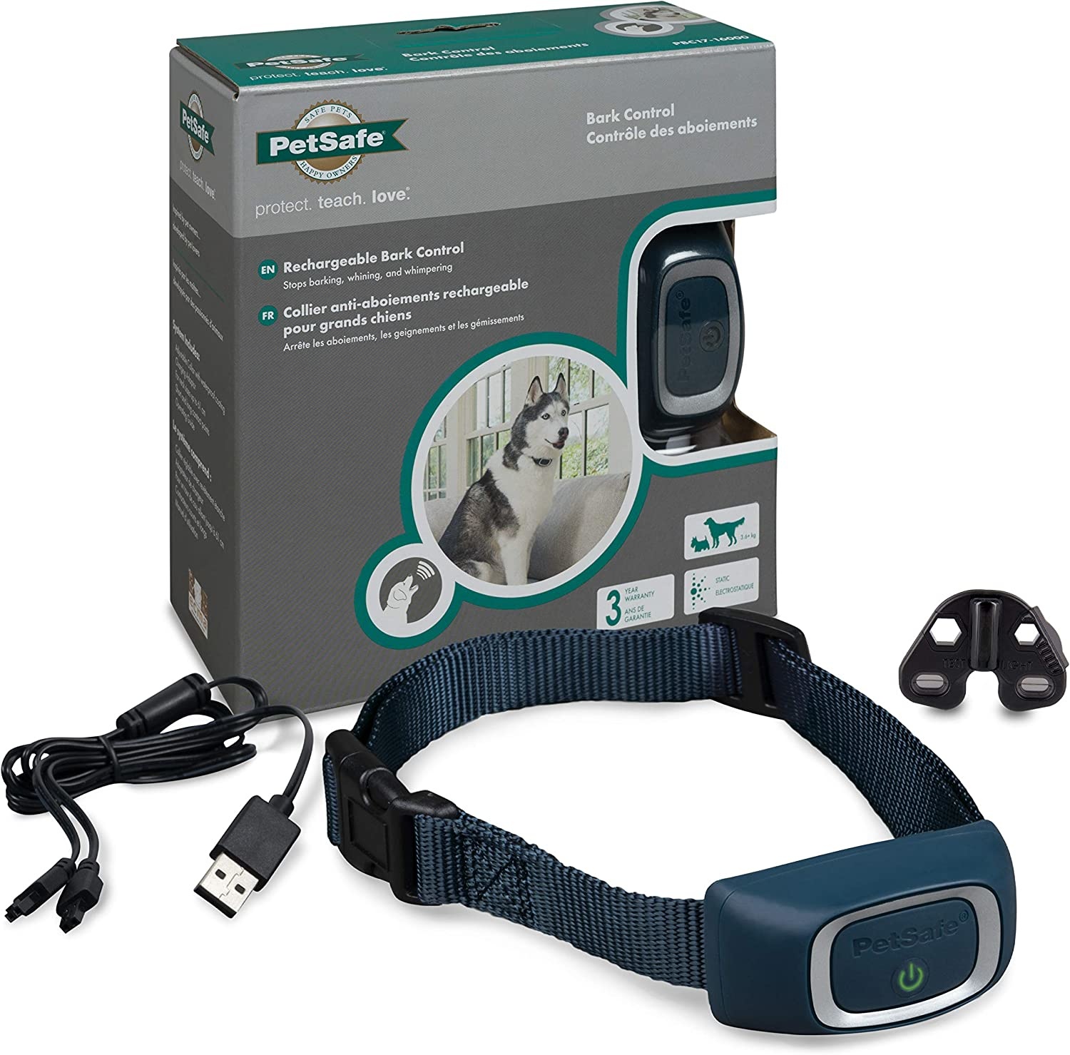 Petsafe Rechargeable Waterproof Bark Control - The Lloydminster Pet Pad ...