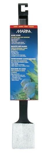 Marina Algae Scrubber w/Plastic Handle - The Lloydminster Pet Pad Inc.