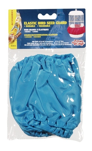 Living World Bird Seed Guard Sky Blue - The Lloydminster Pet Pad Inc.