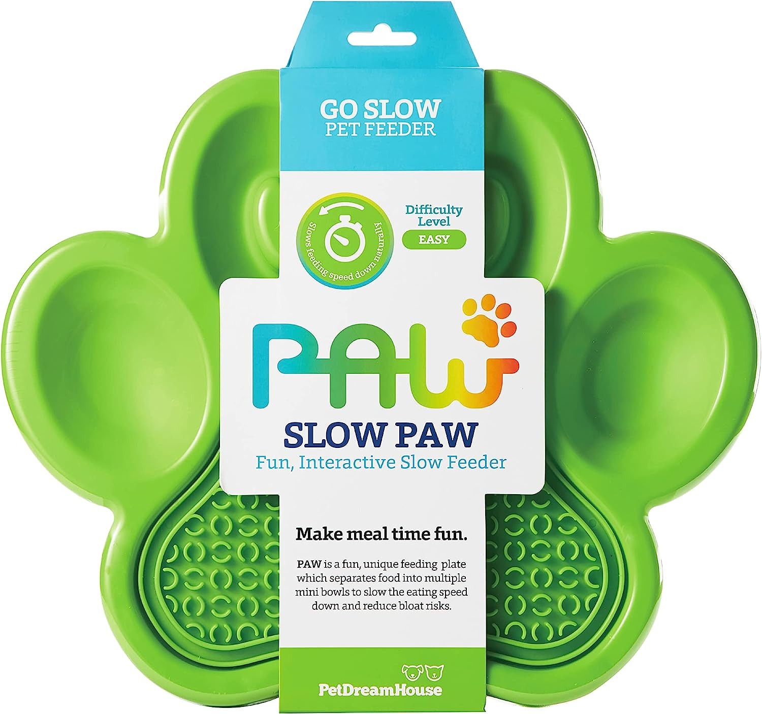 Pet Dream House Paw 2 in 1 Slow Feeder - The Lloydminster Pet Pad Inc.