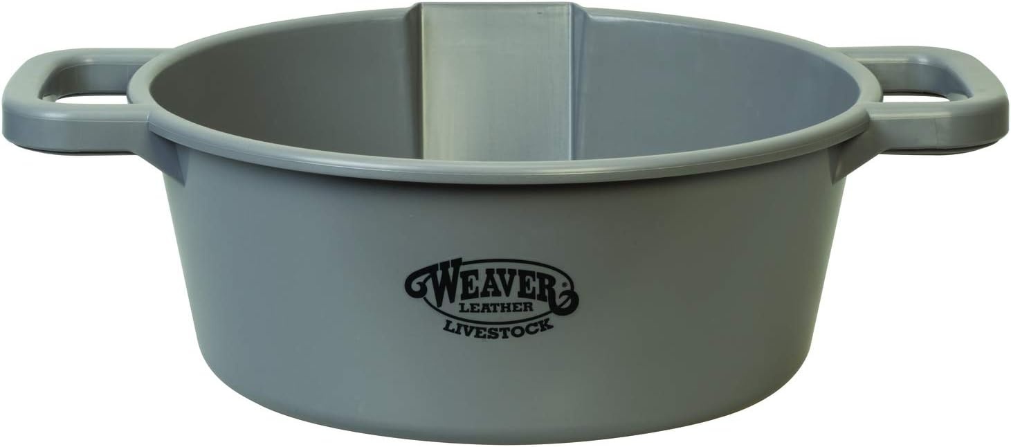 Weaver Livestock Large Round Feed Pan - The Lloydminster Pet Pad Inc.