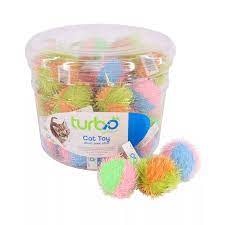 Turbo Fuzzy Ball Cat Toy - The Lloydminster Pet Pad Inc.