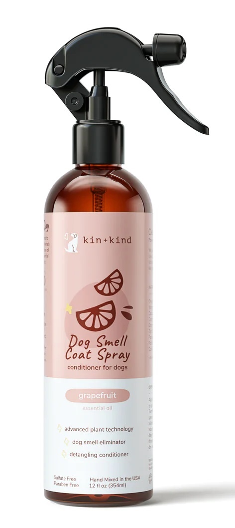 Kin + Kind Dog Smell Coat Spray Grapefruit 12oz - The Lloydminster Pet ...