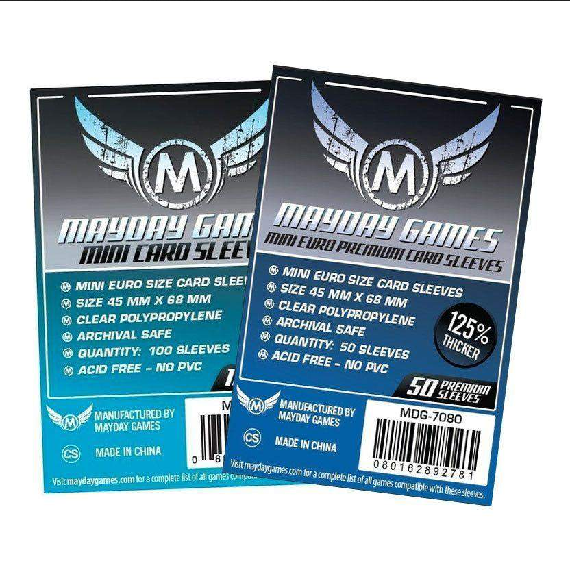 Mayday Sleeves 45x68mm - Maitre des Jeux