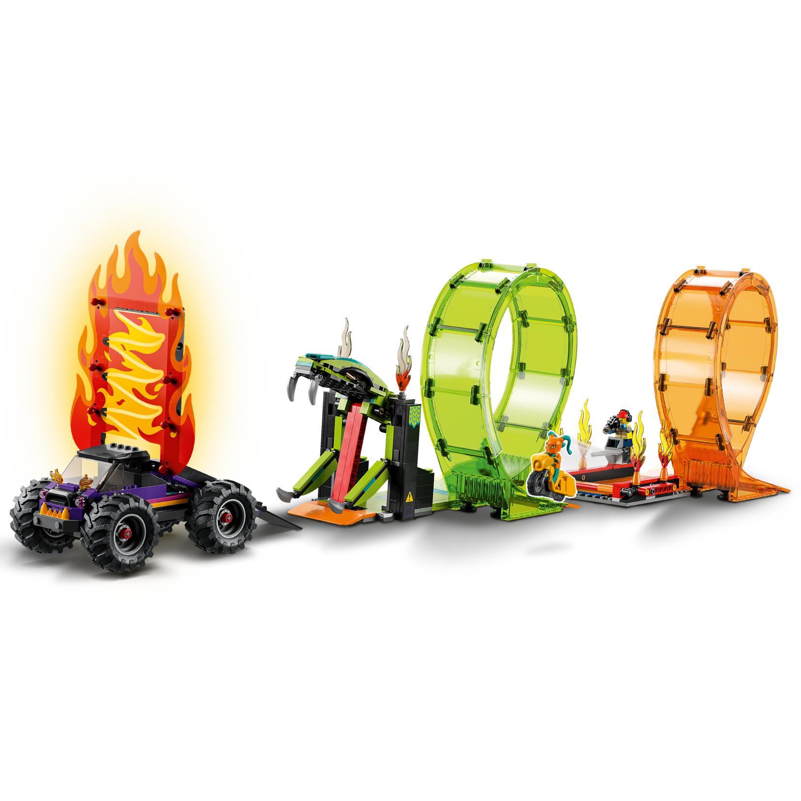 Lego City 60339 - L’arène de cascades double boucle - Maitre des Jeux