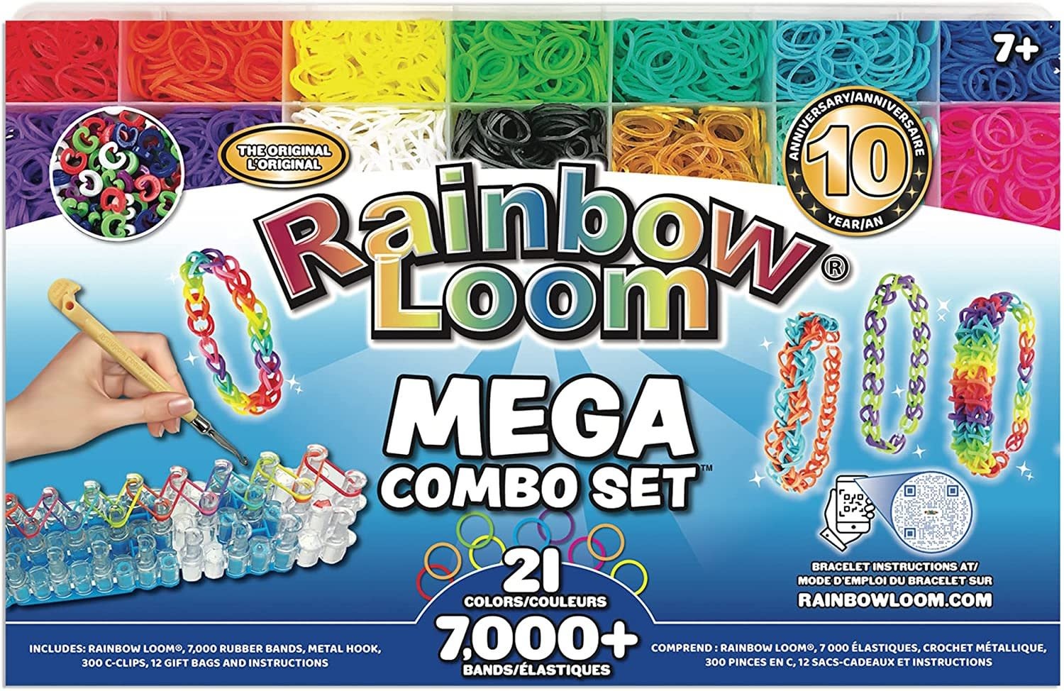 Rainbow Loom - Méga combo - Maitre des Jeux