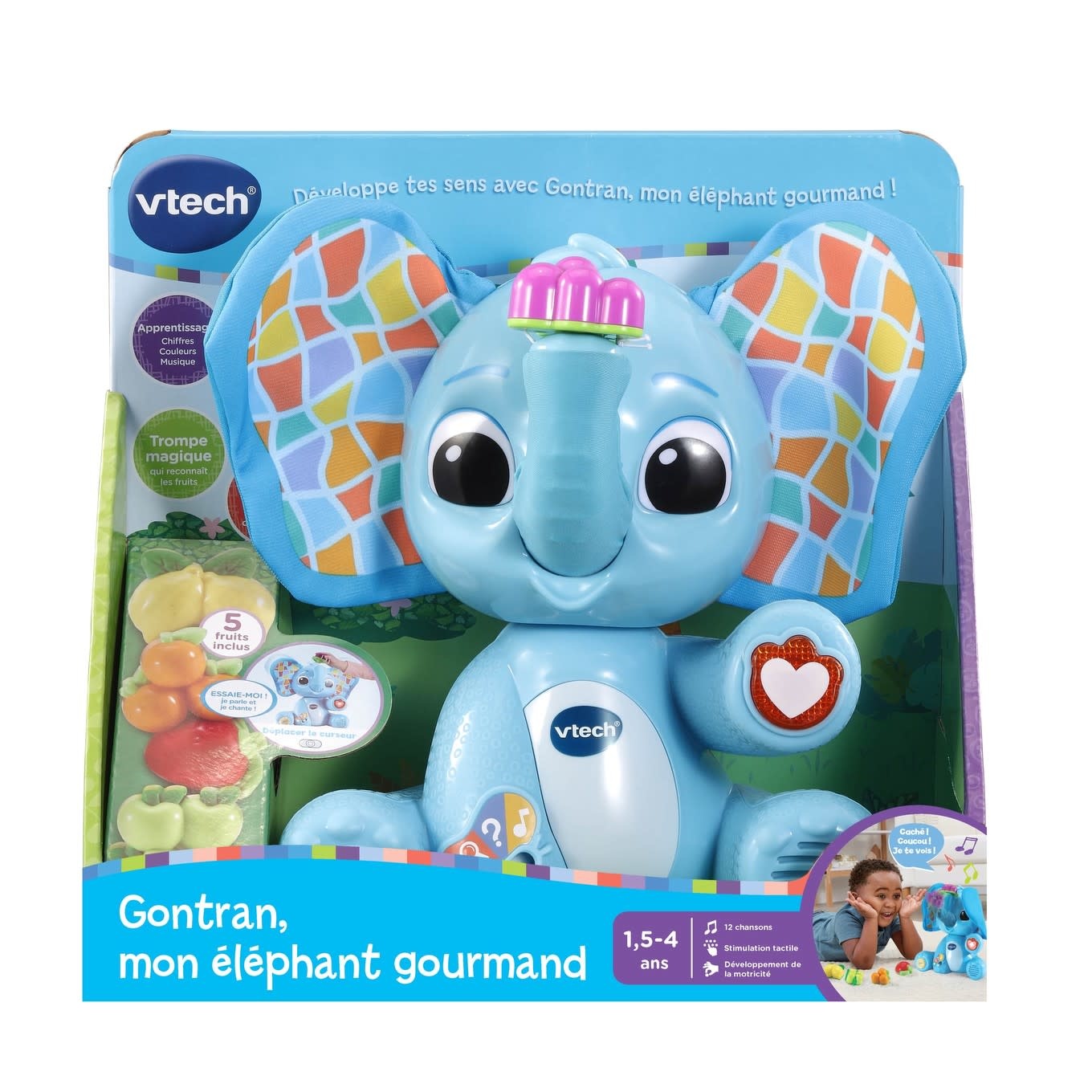 VTech - Gontran, mon éléphant gourmand - Maitre des Jeux