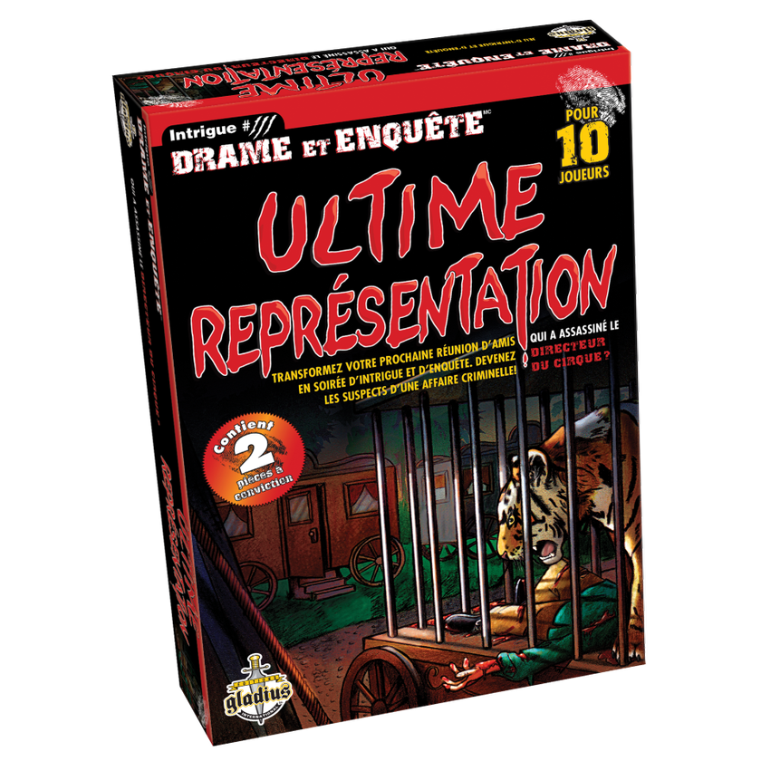 Drame et Enquête - Ultime Représentation - Maitre des Jeux