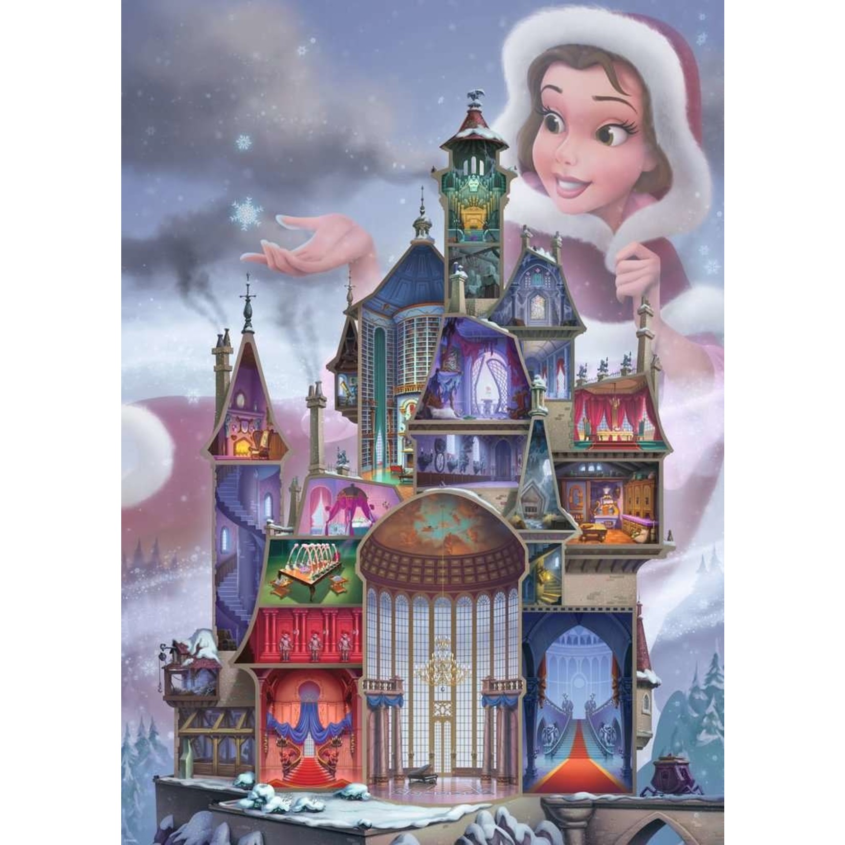 Ravensburger 1000 - Disney Castle Collection : Belle - Maitre des Jeux
