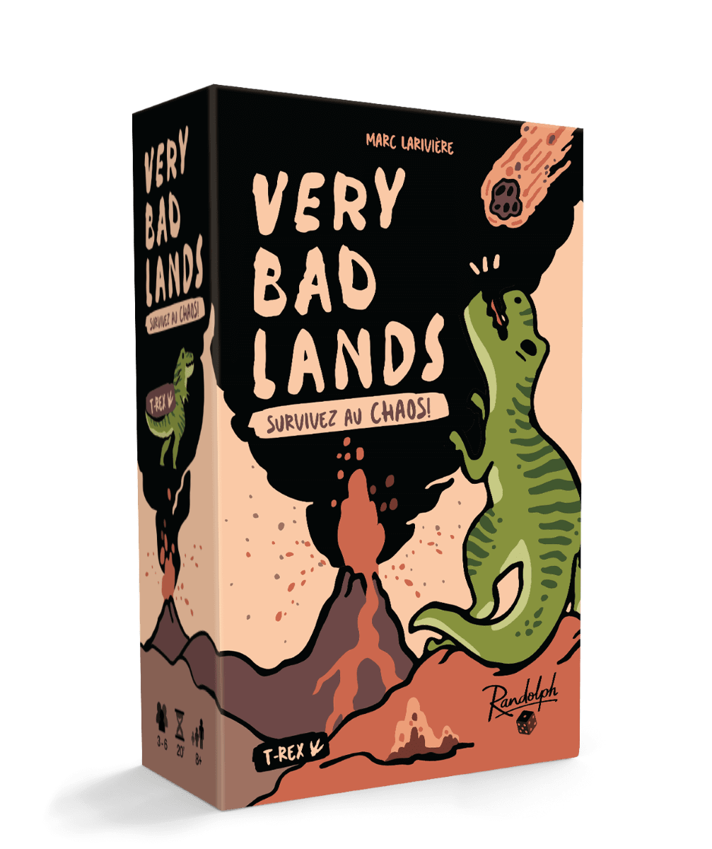 Very Bad Lands - T-Rex - Maitre des Jeux