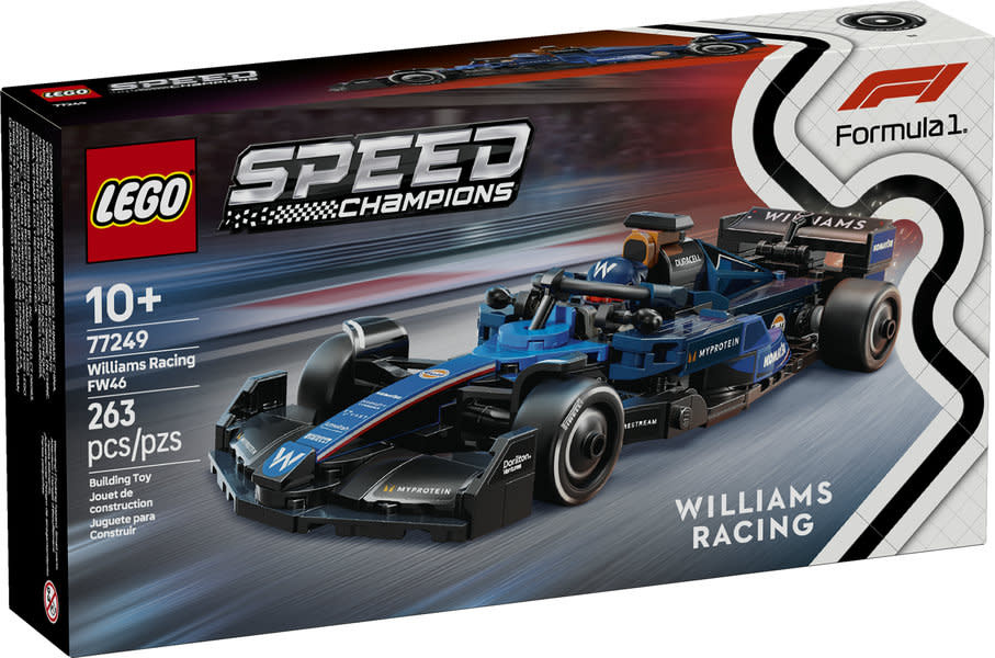Lego 77249 Speed Champions - Voiture de course Williams Racing FW46 F1 ...