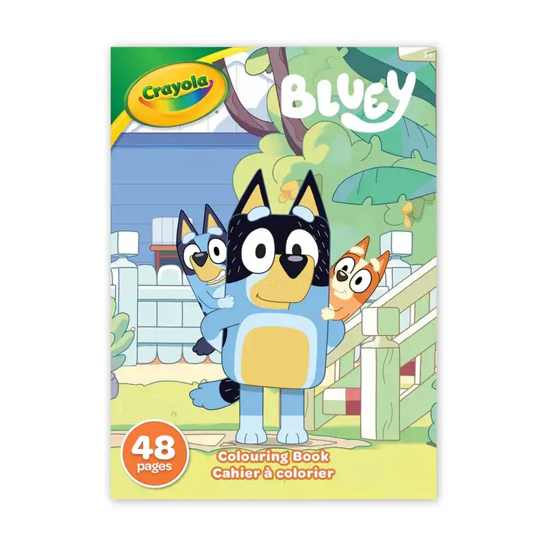 Crayola - Bluey - Cahier à Colorier 48 Pages - Maitre des Jeux