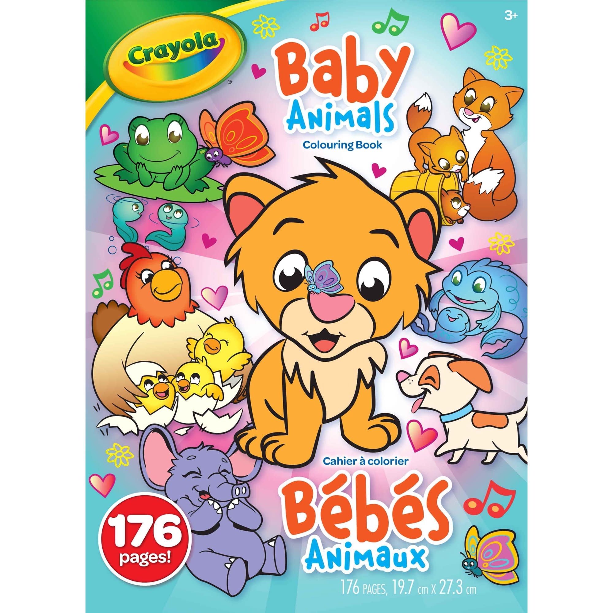 Crayola- cahier à colorier 176 pages - Maitre des Jeux