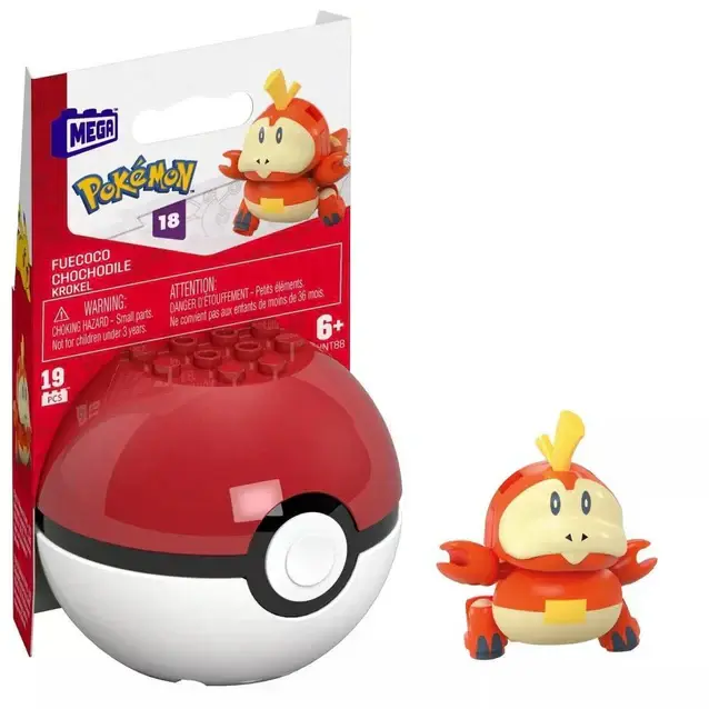 Mega Bloks Pokémon - Chochodile - Maitre des Jeux