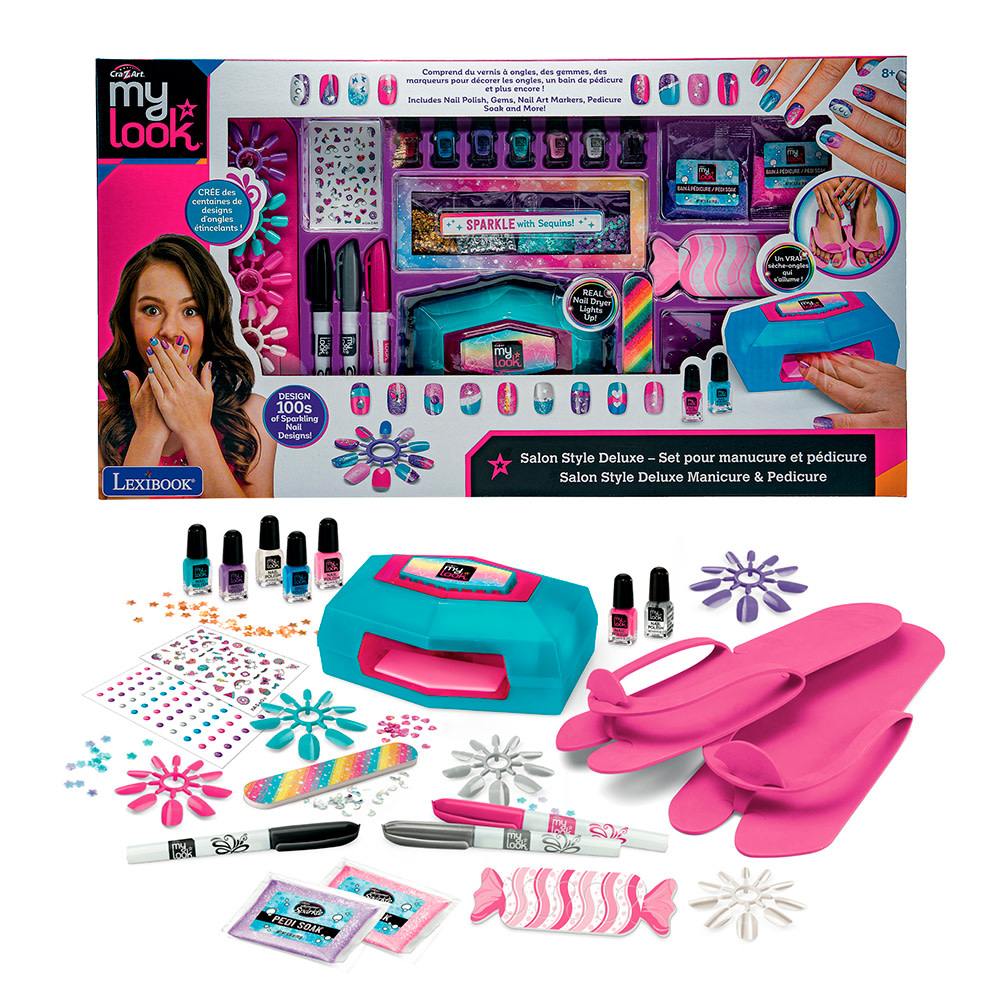Cra-Z-art - Salon Style Dix - Set pour manucure & pédicure - Maitre des ...