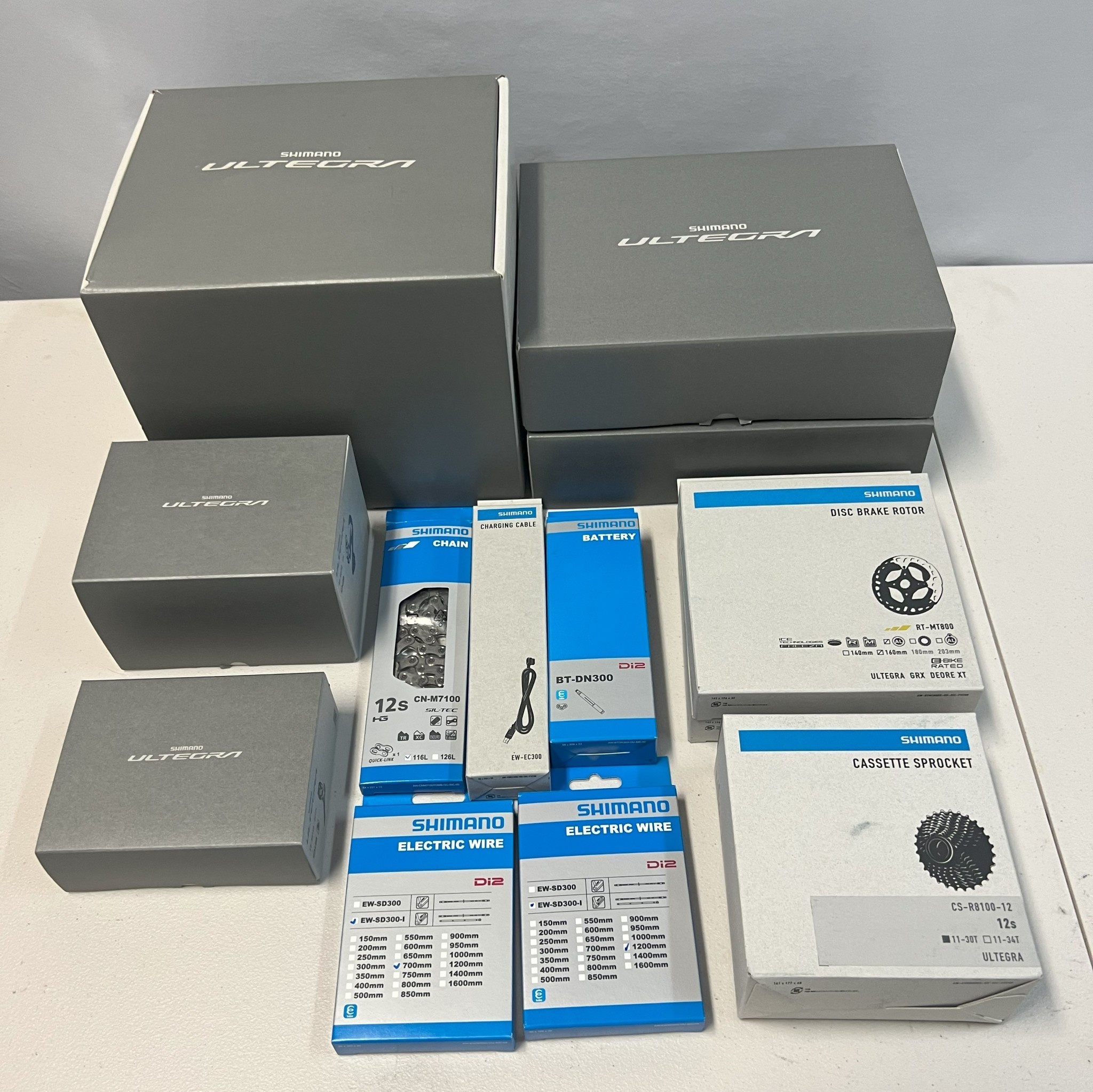 GROUPSET - SHIMANO ULTEGRA 12 Speed Di2 Disc - The Bicycle Emporium