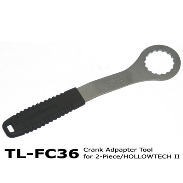 Shimano TL-FC36 BB ADAPTER TOOL 2-PIECE/HOLLOWTECH II - The Bicycle ...