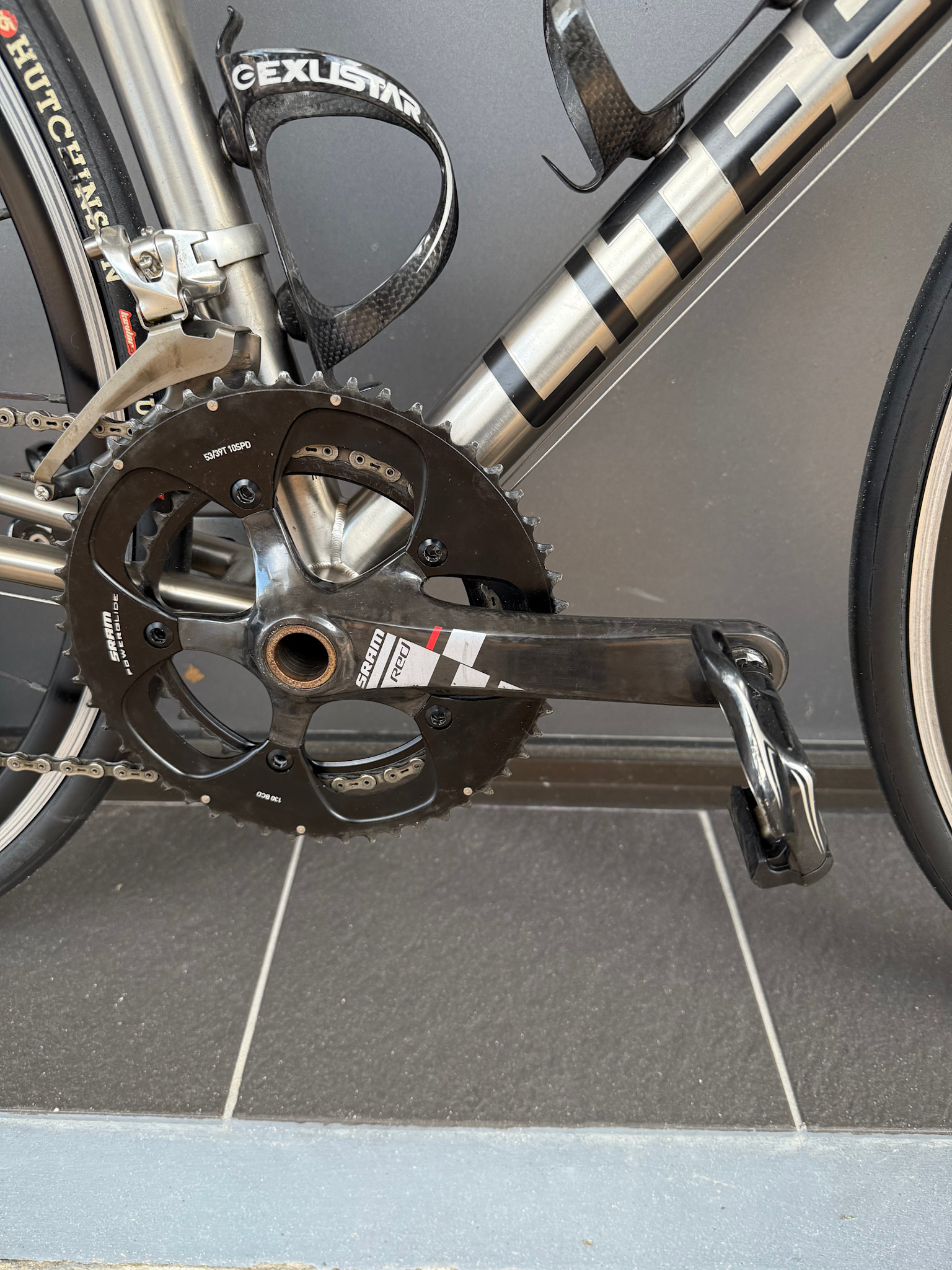 Lightspeed TEAM Titanium 54cm SRAM Red 2x10 Speed - The Bicycle Emporium