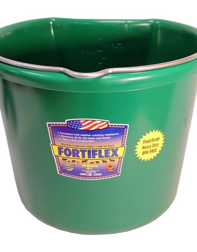 Flat Back Bucket 20 Qt - Noah's Ark