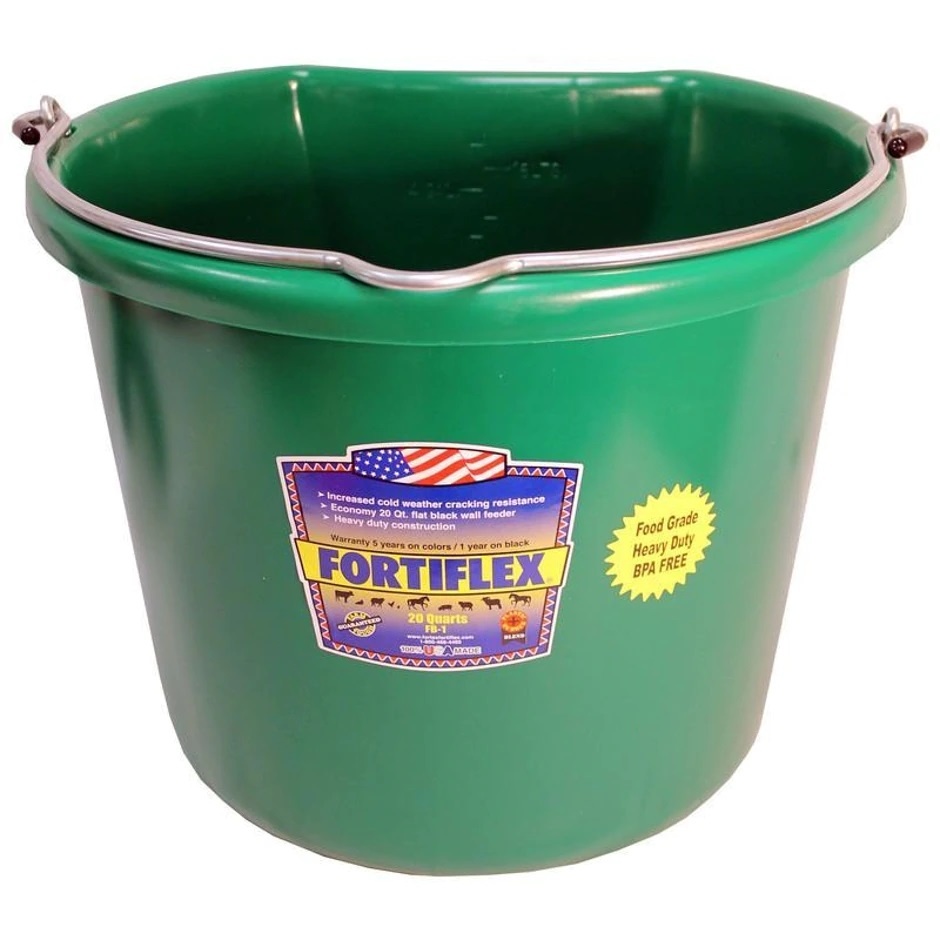 Flat Back Bucket 20 Qt - Noah's Ark