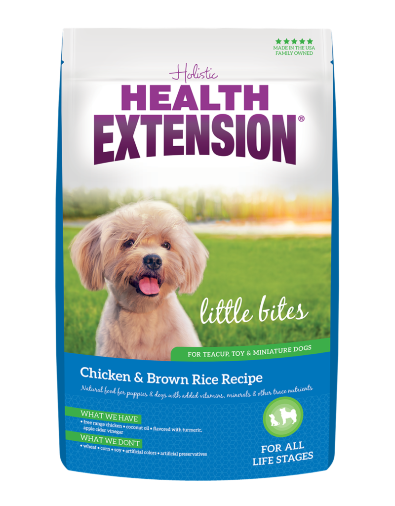 Health Extension Little Bites Chicken And Brown Rice Dry Dog Food ...