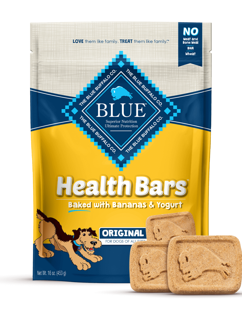 Blue Buffalo Health Bars Banana/Yogurt 16oz - Noah's Ark