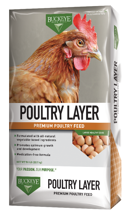 Buckeye 18% Layer/Breeder Pellets 50 lb - Noah's Ark