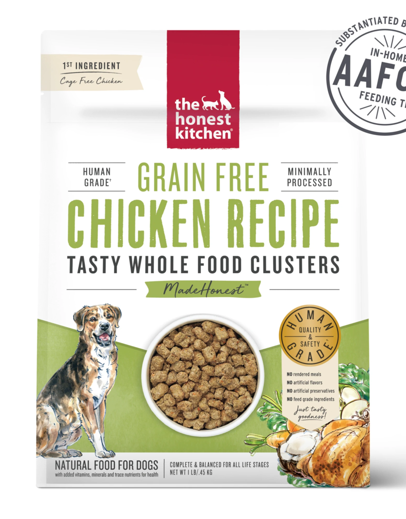 The Honest Kitchen Whole Food Clusters Grain Free Chicken Dog Food ...
