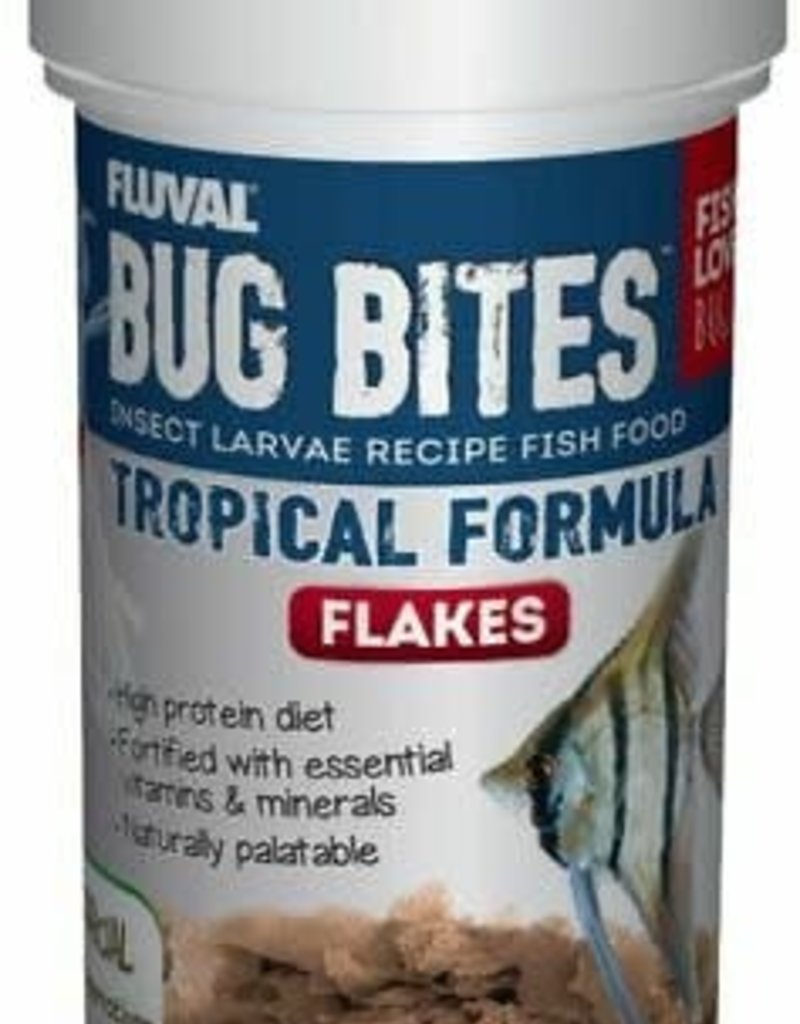 Fluval Fluval BugBites Tropical Flakes Fish Food - Noah's Ark