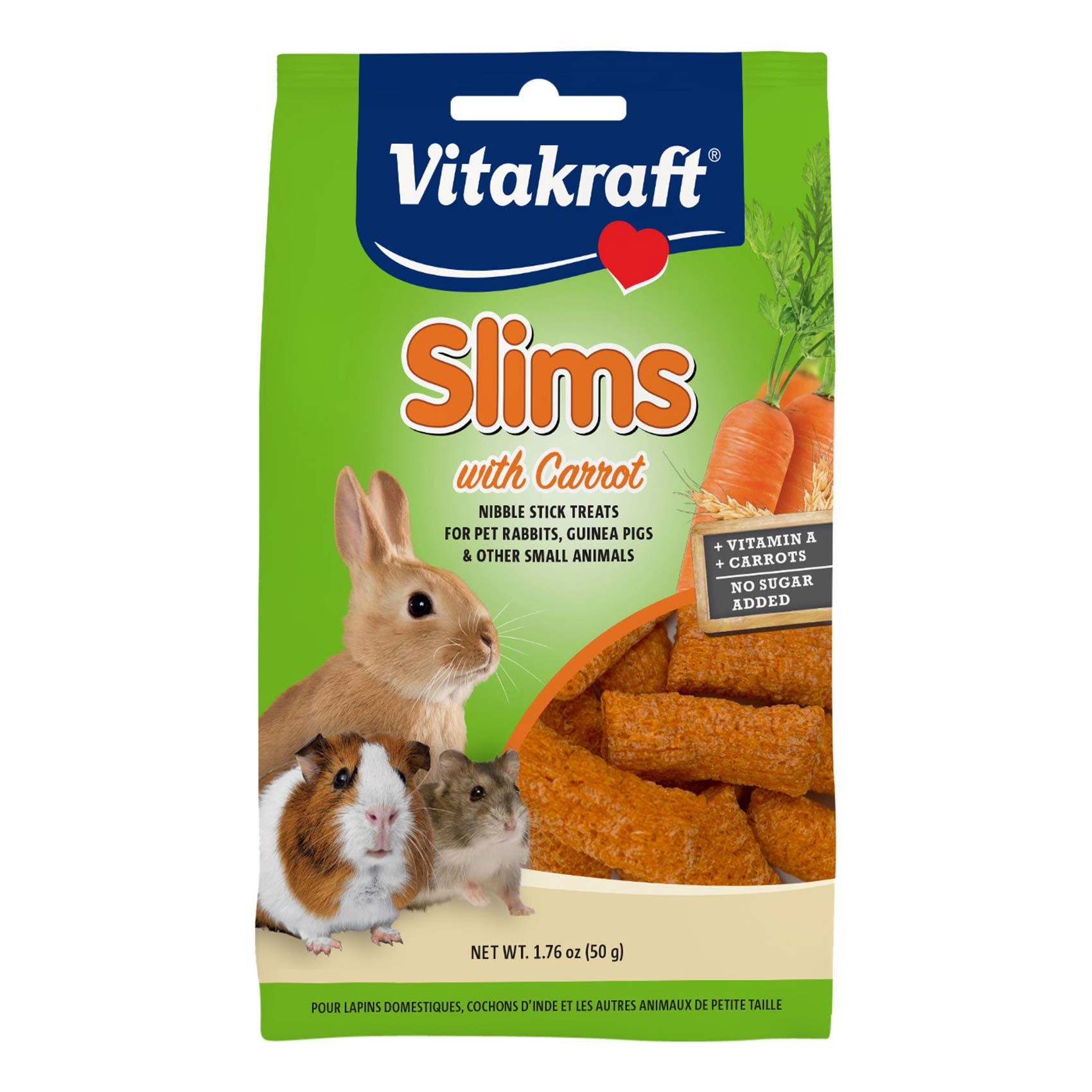Vitakraft Vitakraft Carrot Slims Rabbit - Noah's Ark