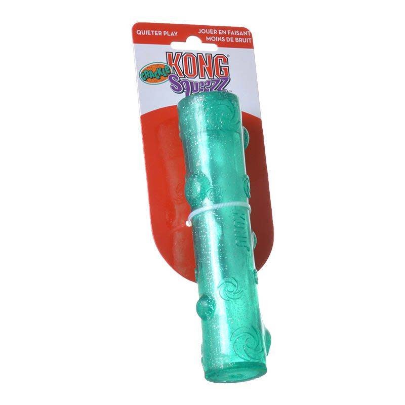 Kong Company Kong Squeezz Crackle Stick Large - Noah's Ark
