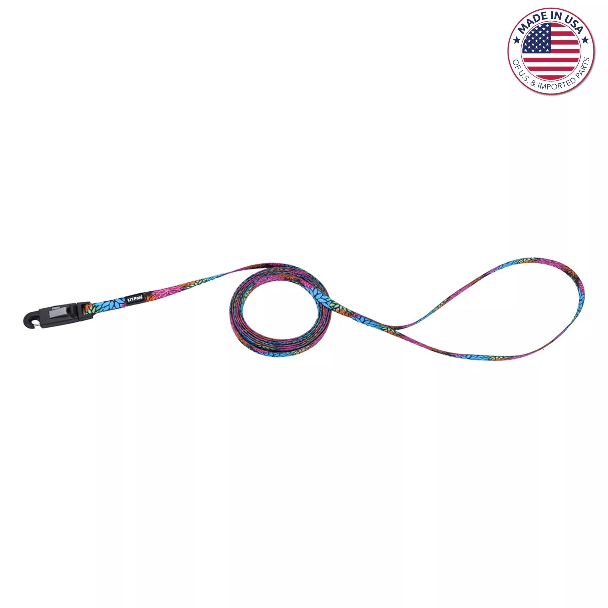 Coastal Pet Lil Pals Patterned EZ Snap Leash 3/8 x 6FT - Noah's Ark