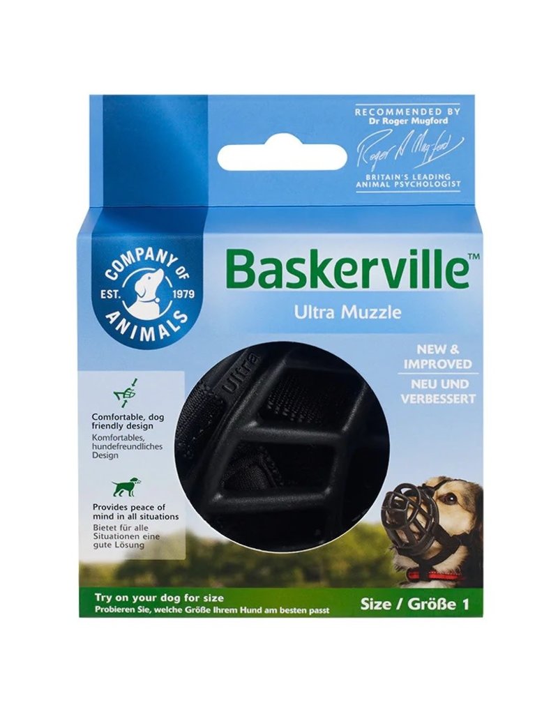 The Company Of Animals Baskerville Ultra Muzzle For Dogs - Noah's Ark