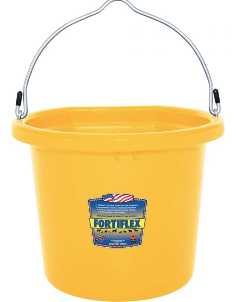 Flat Back Bucket 20 Qt - Noah's Ark