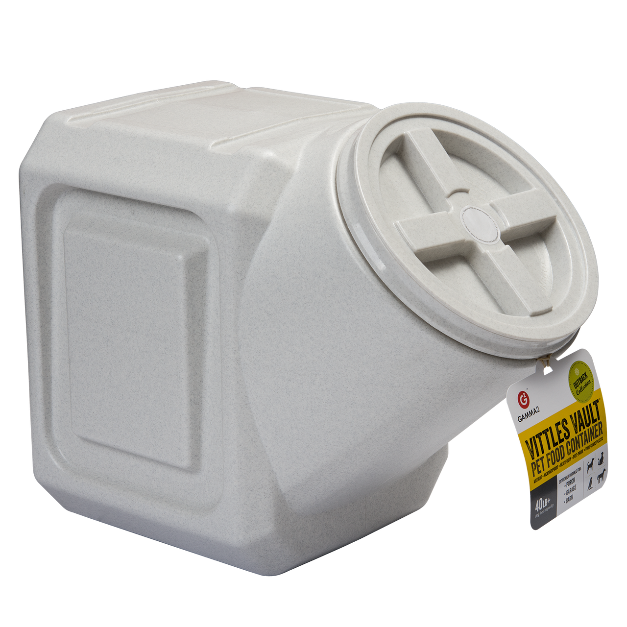 Gamma Gamma2 Vittles Vault Stackable Pet Food Container - Noah's Ark