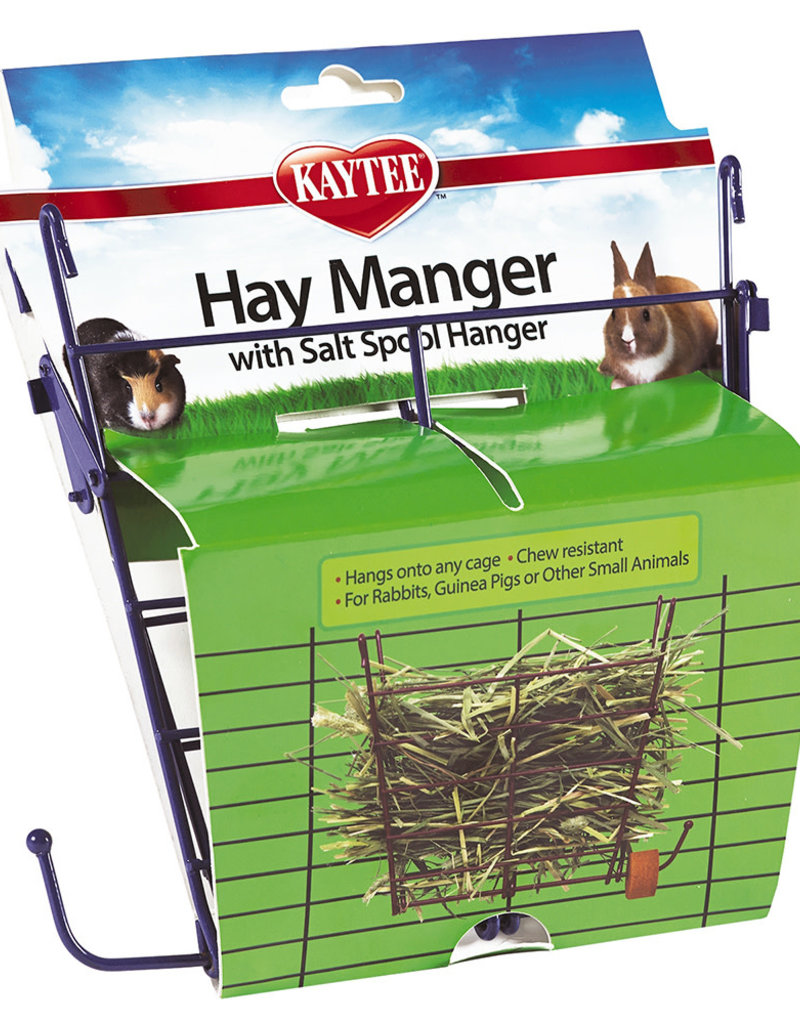 Kaytee Kaytee Hay Manger Feeder With Salt Hanger - Noah's Ark
