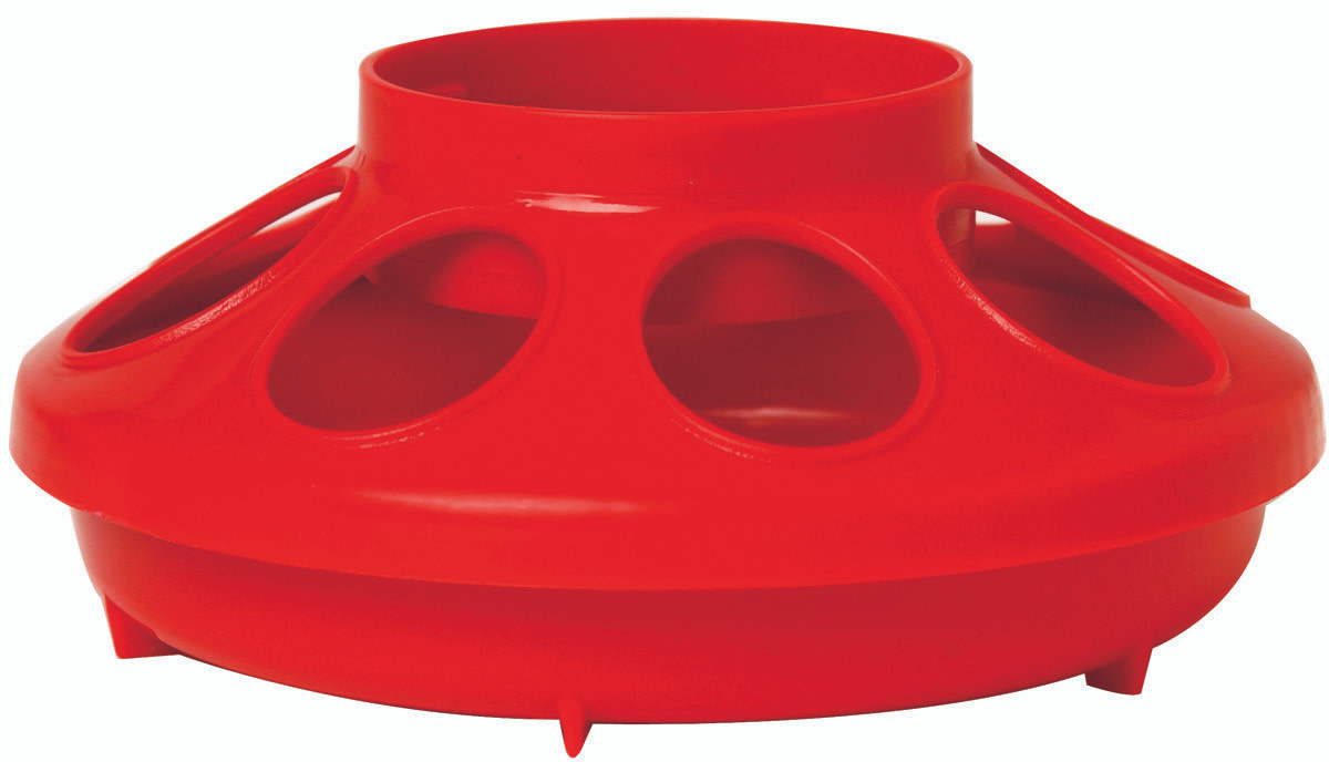 Miller Manufacturing Feeder Base Poultry For Quart Size Screw On Jar ...