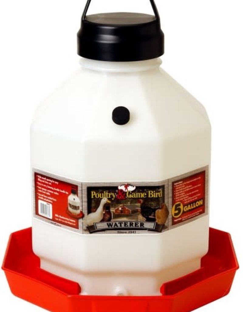 Miller Manufacturing Poultry Waterer Plastic - Noah's Ark
