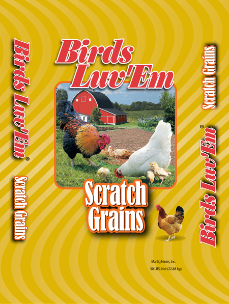 Birds Luv'Em Fancy Hen Grains (Scratch) 50 lb - Noah's Ark