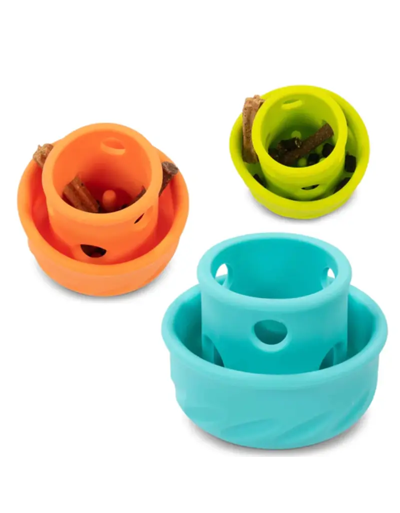 Messy Mutts Totally Pooched Puzzle N Play Mushroom Dog Enrichment Toy ...