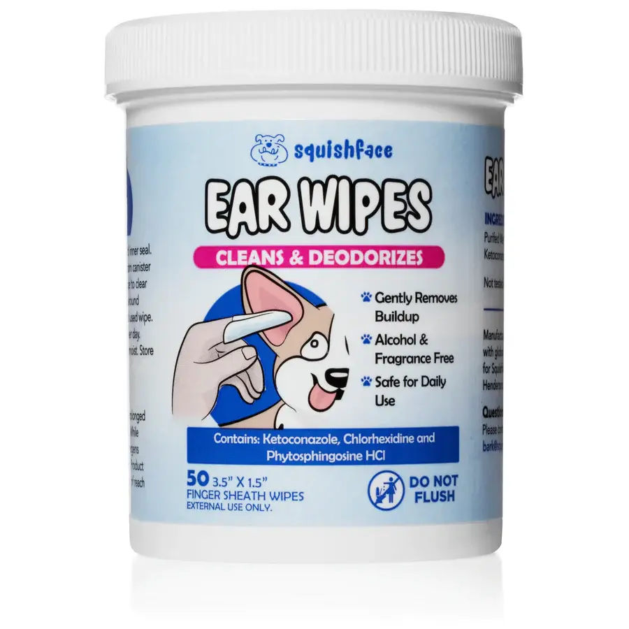 Squishface Ear Wipes for Dogs - Noah's Ark