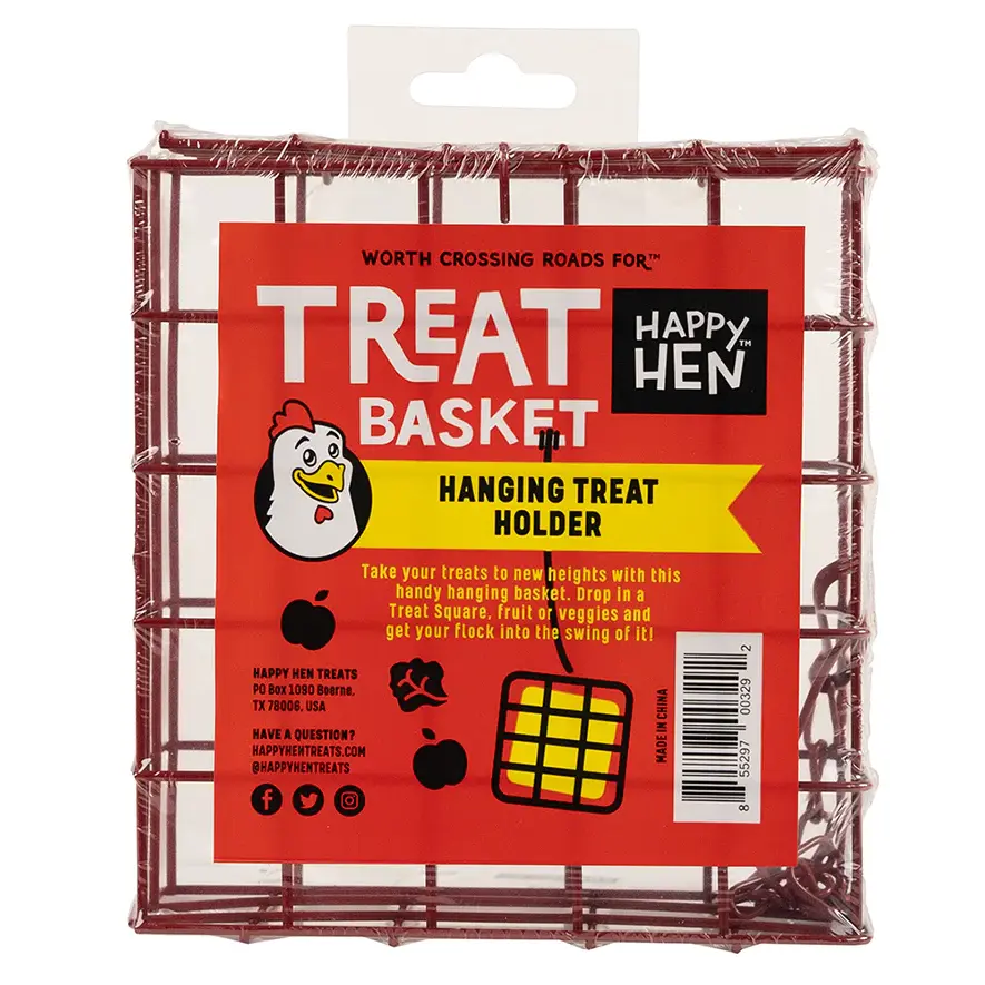 Happy Hen Treat Square Basket - Noah's Ark