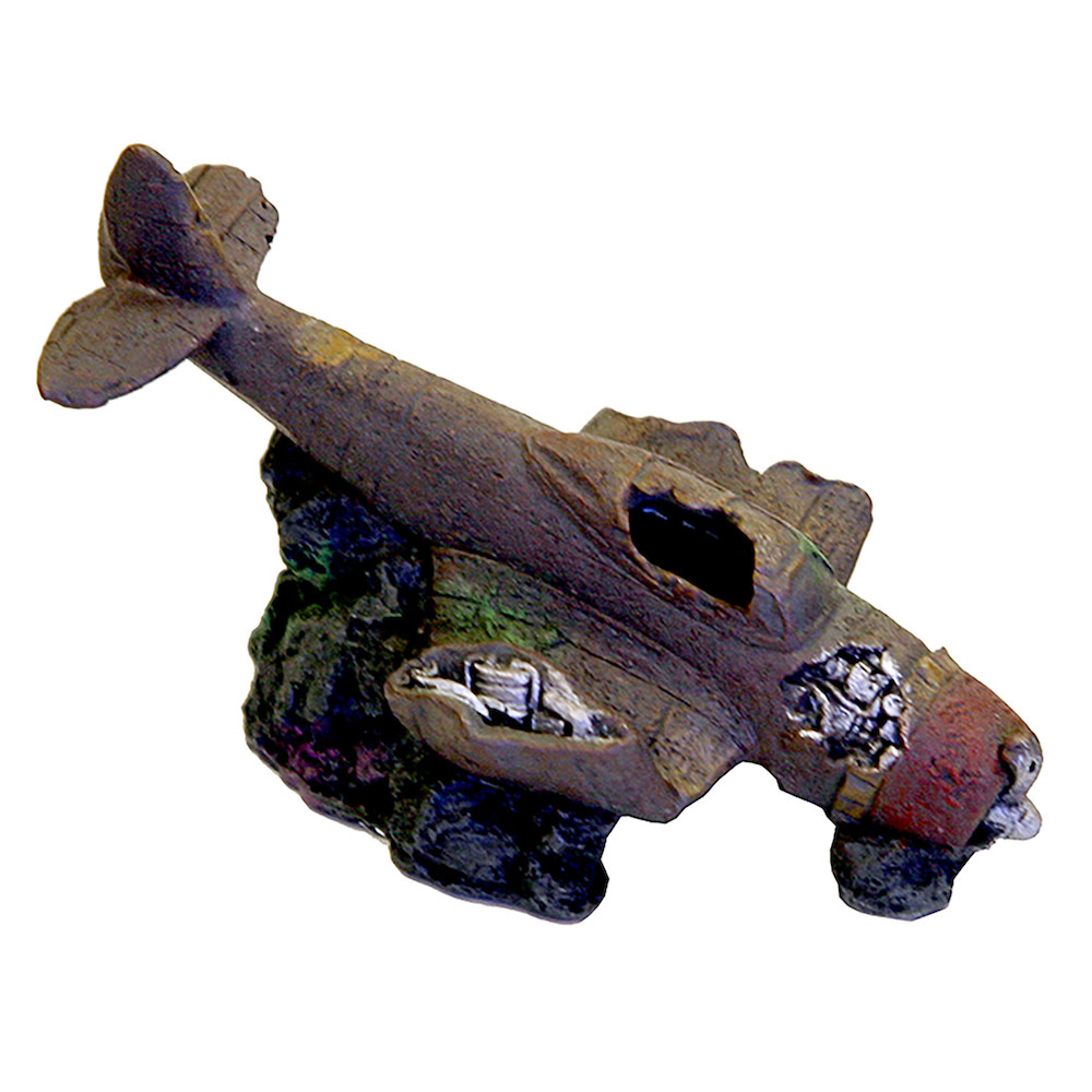 Marina Ornament, Sunken Plane w/Cave - Noah's Ark