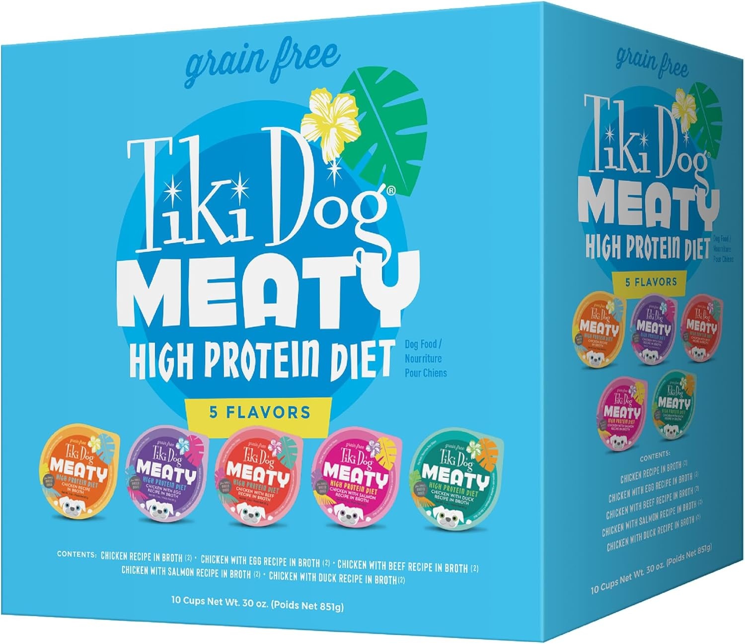 Tiki Pet Dog Meaty Dog Food Variety Pack 3 Oz - Noah's Ark